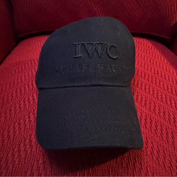 IWC | Accessories | Iwc Black Logo Dad Hat | Poshmark
